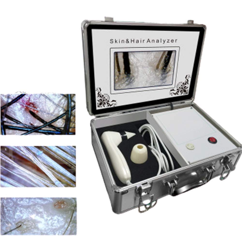 Buy 9 inch Skin Hair Scalp Detector, White Box-Type Scalp Hair Follicle ...