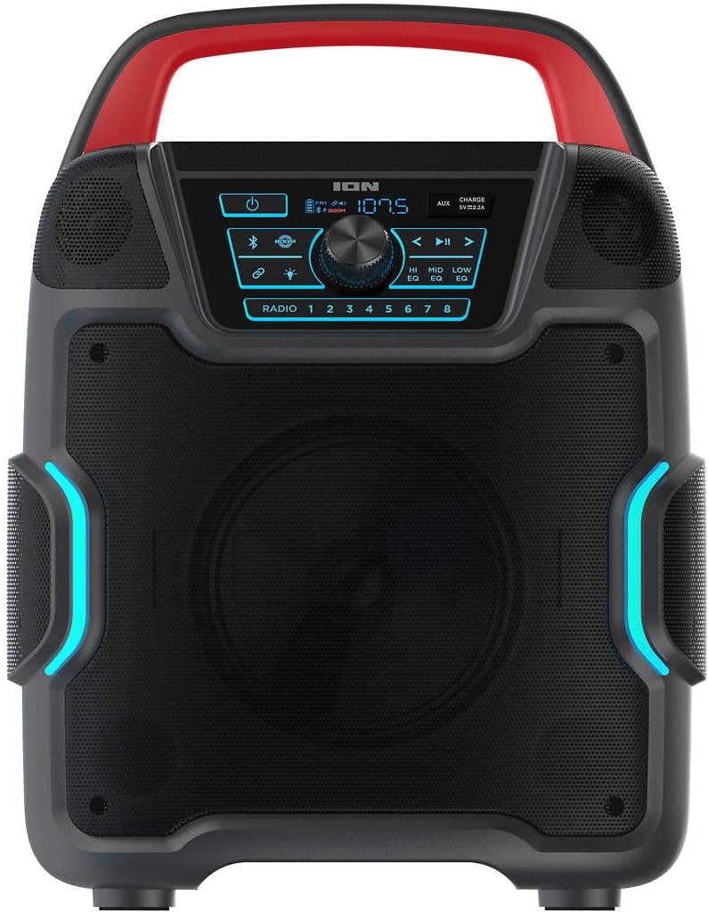 Amazon.com: ION Block Rocker Icon All-Terrain Portable Bluetooth ...