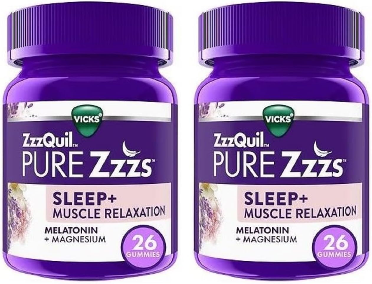 Amazon.com: Vicks ZzzQuil Pure Zzzs Sleep + Immune Support Gummies with ...