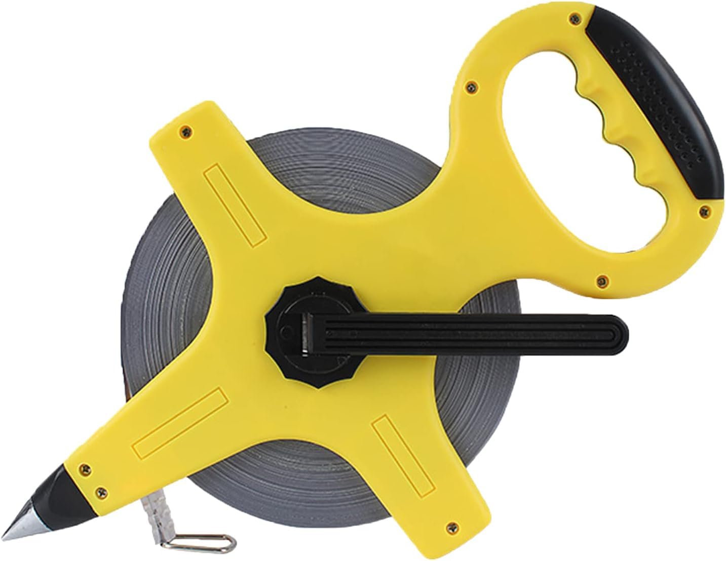 GION Durable Winding Mechanism Handle and Steel End Hook Measuring Tape ...