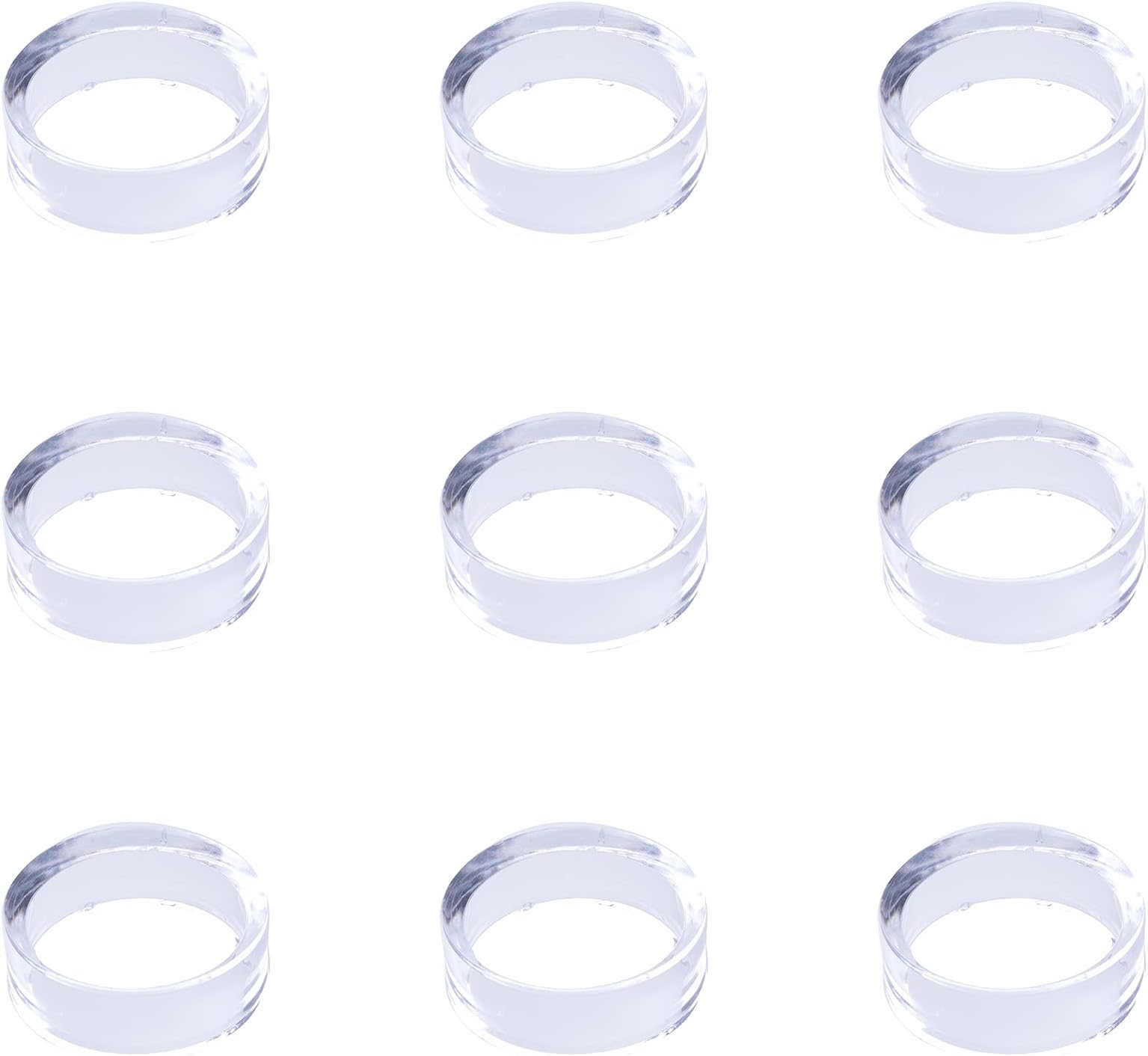 Amazon.com: PENTA ANGEL Acrylic Display Stand 12Pcs Clear Round Plastic ...