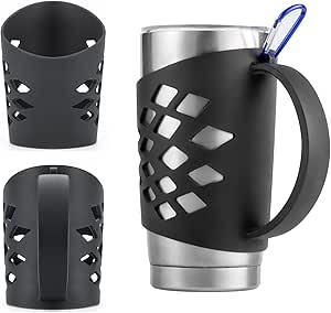Amazon.com | SHTCSZBA Handler for 20 oz Tumbler, Anti Slip Silicone ...