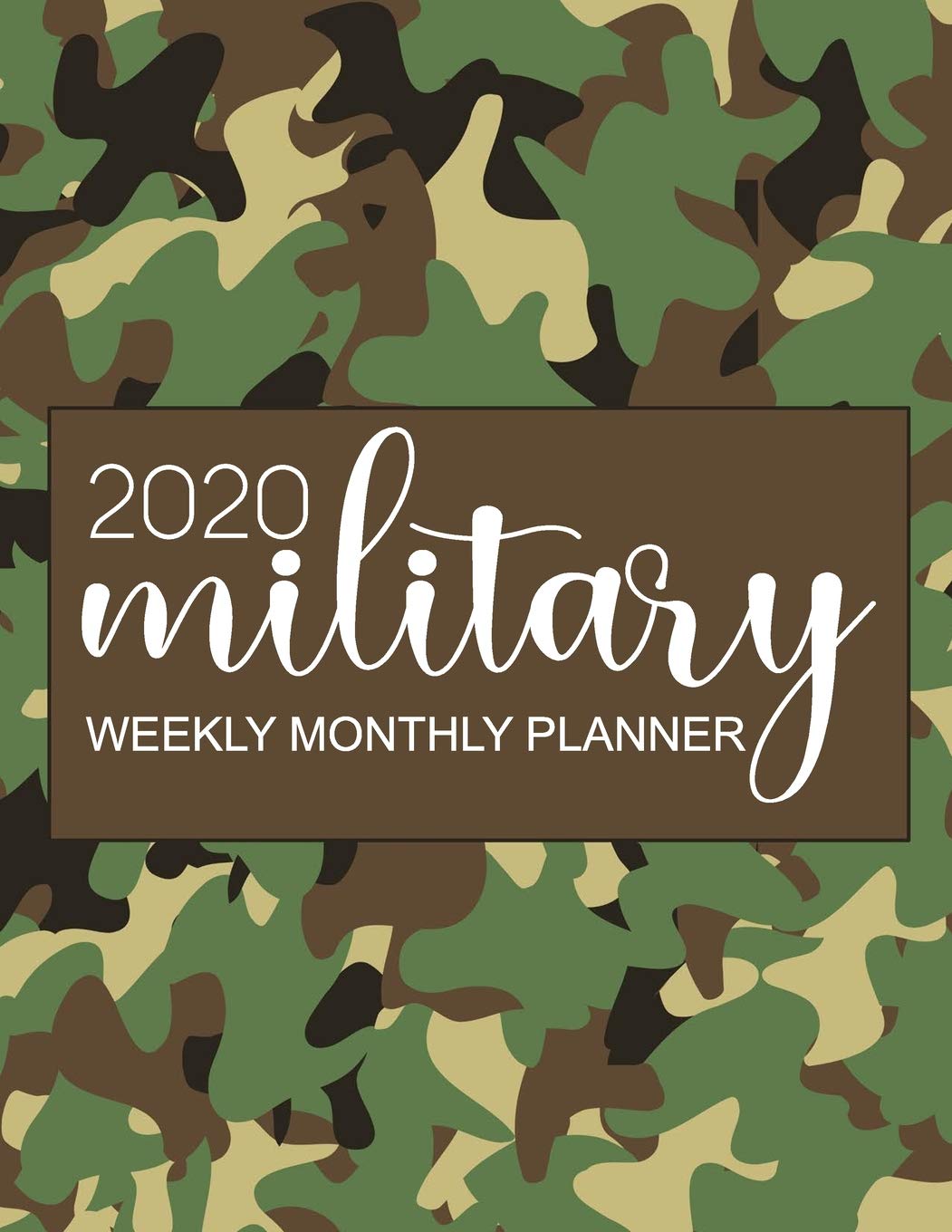 Amazon.com: 2020 Military Weekly Monthly Planner: Jan 1, 2020 to Dec 31 ...