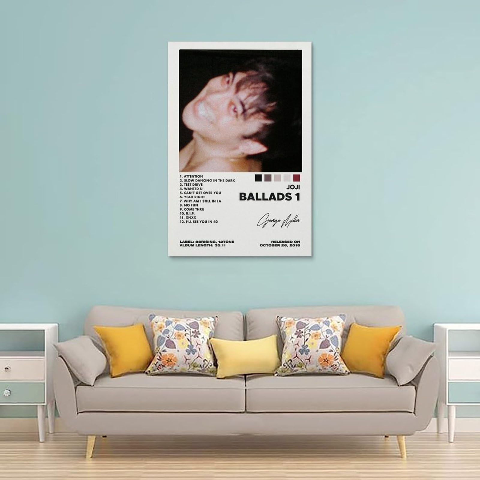 Snapklik.com : ShenMou Joji Ballads Album Cover Poster Canvas Art Poster And Wall Art Hanging ...