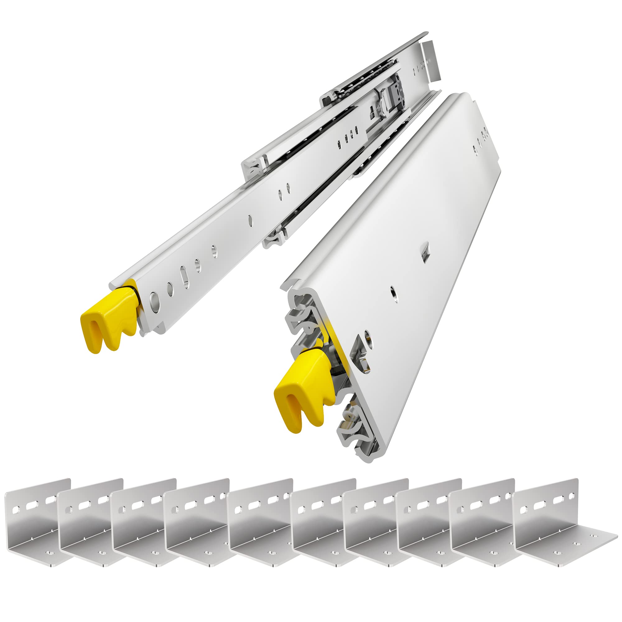 VADANIA Industrial Heavy Duty Drawer Slide Set, VD2576 60" 1-Pair & L ...