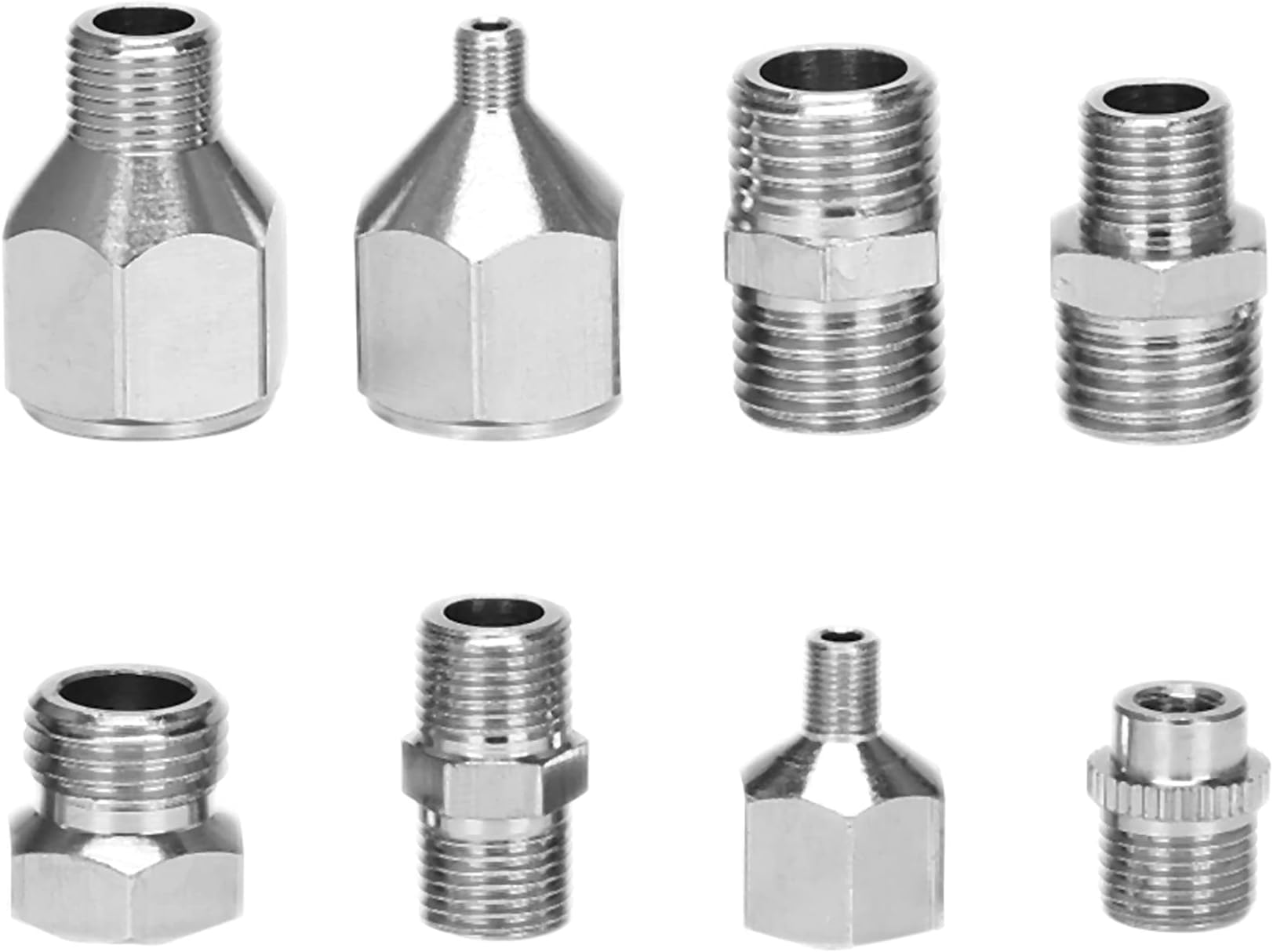 Amazon.com: Professional 7pcs Airbrush Adaptor Kit Fitting Connector ...