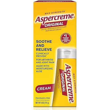 Amazon.com: Aspercreme Odor Free Topical Analgesic Cream, 3 Ounce (Pack ...