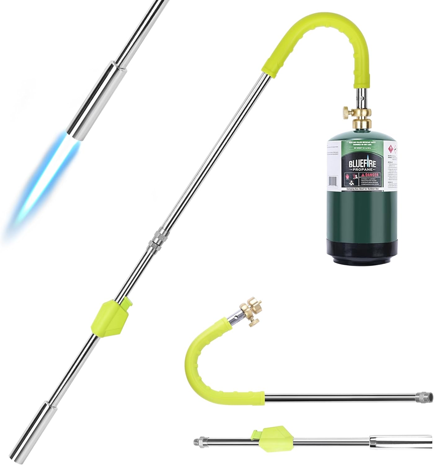 Amazon.com : Hotdevil Weed Burner Torch Propane Weed Burner with Self ...
