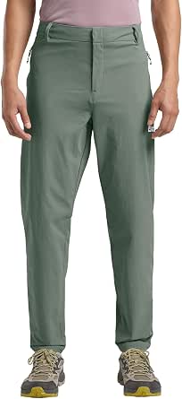Jack Wolfskin Men's Hikeout Pants M Hiking Trousers, Slate Green, EU 46 ...