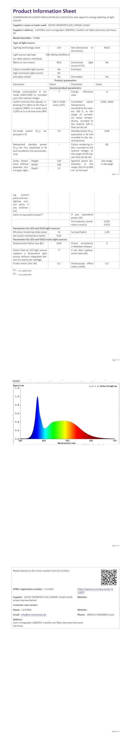 Govee Outdoor Light Show Box, Bluetooth Smart Group Control 10 Devices ...