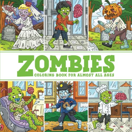 5 Adult Coloring Book Ideas For Everyone Who Loves Zombies | Pretty ...