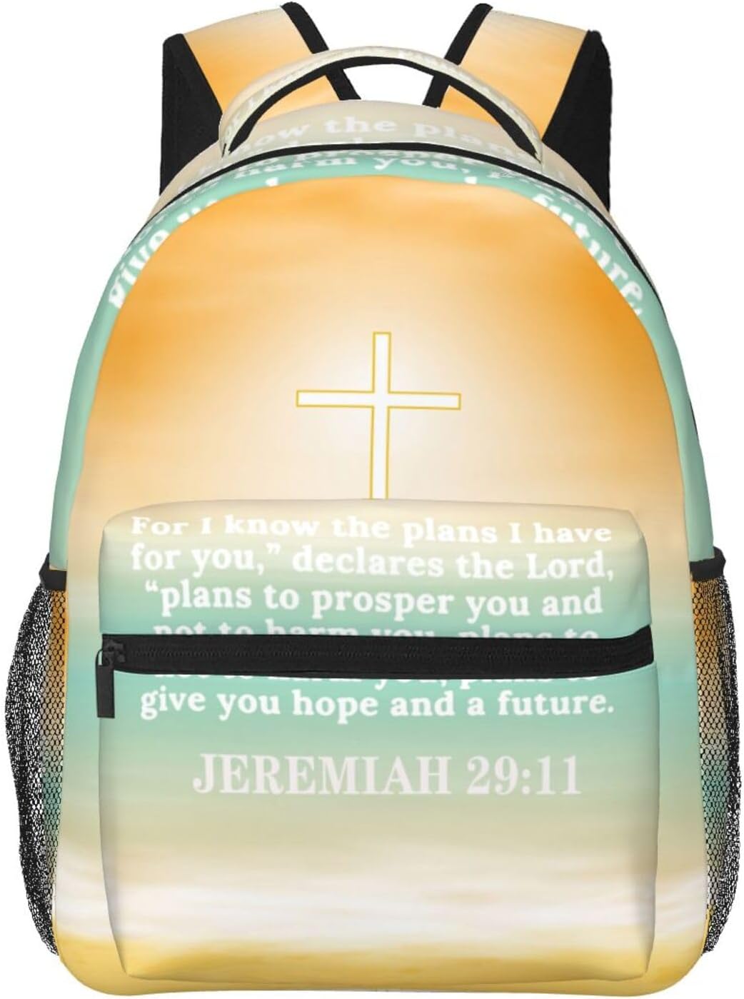 Amazon.com: TKDYVAI Christian Bible Laptop Backpack Jesus Backpack ...