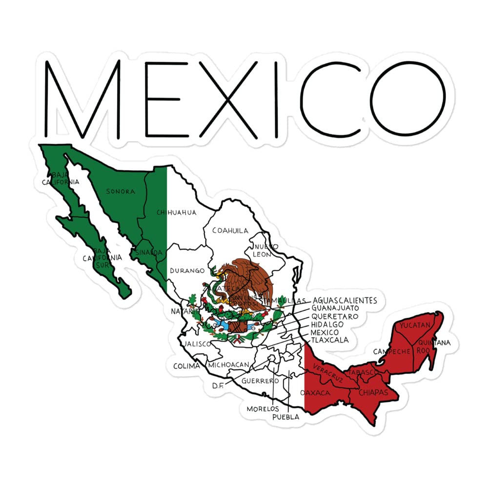 Mexican Flag Map Flag Map Of Mexico, Mexican Country Map Outline With