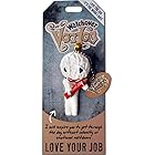 Amazon.com: Watchover Voodoo - String Voodoo Doll Keychain – Novelty ...
