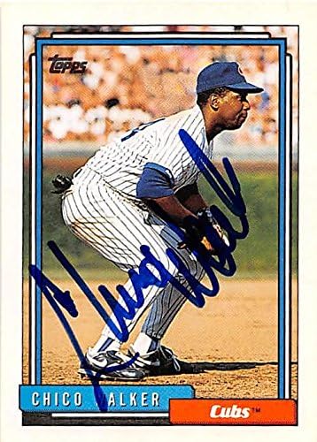 Amazon.com: Chico Walker autographed baseball card (Chicago Cubs) 1992 ...