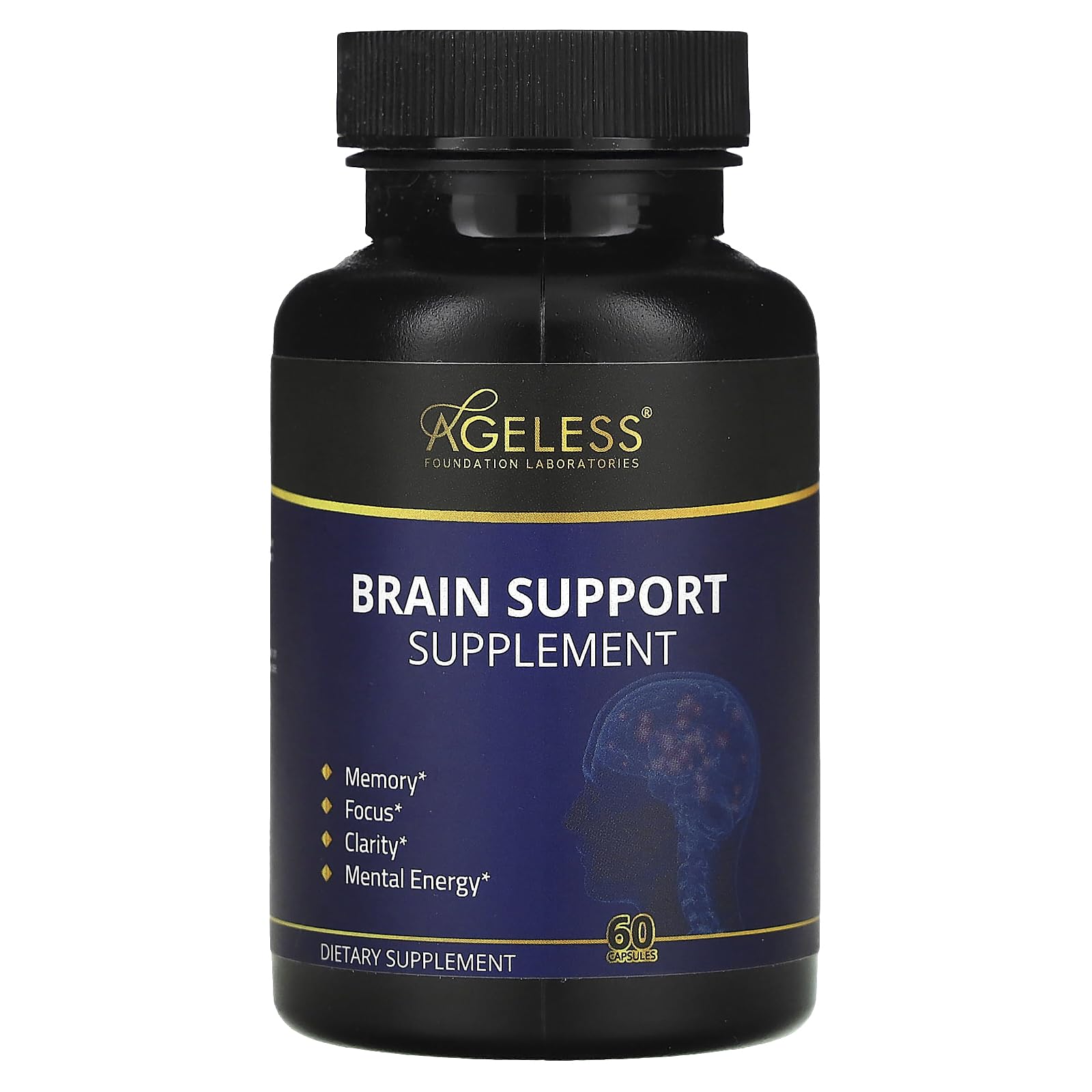 Amazon.com: Ageless Brain Support Supplement - Supports Healthy Memory ...