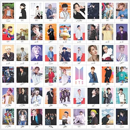 FlybuyHub (Set of 54) Exclusive BTS Autograph Photocards, Merch For ...