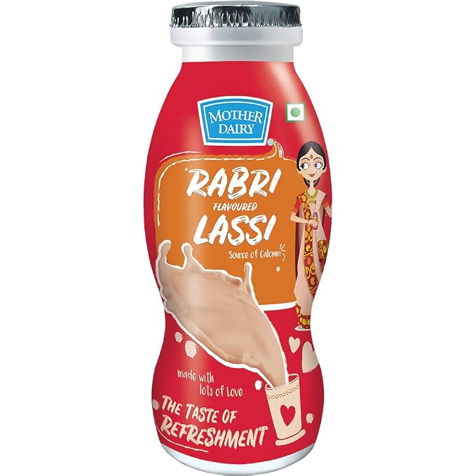 Mother Dairy Misti DOI Lassi Bottle, 180 ml : Amazon.in: Grocery ...