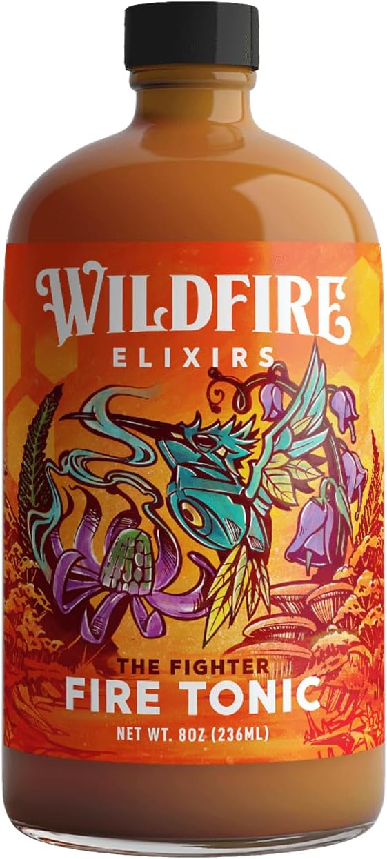 Amazon.com: Wildfire Elixirs | Fire Tonic, The Fighter Original Blend ...