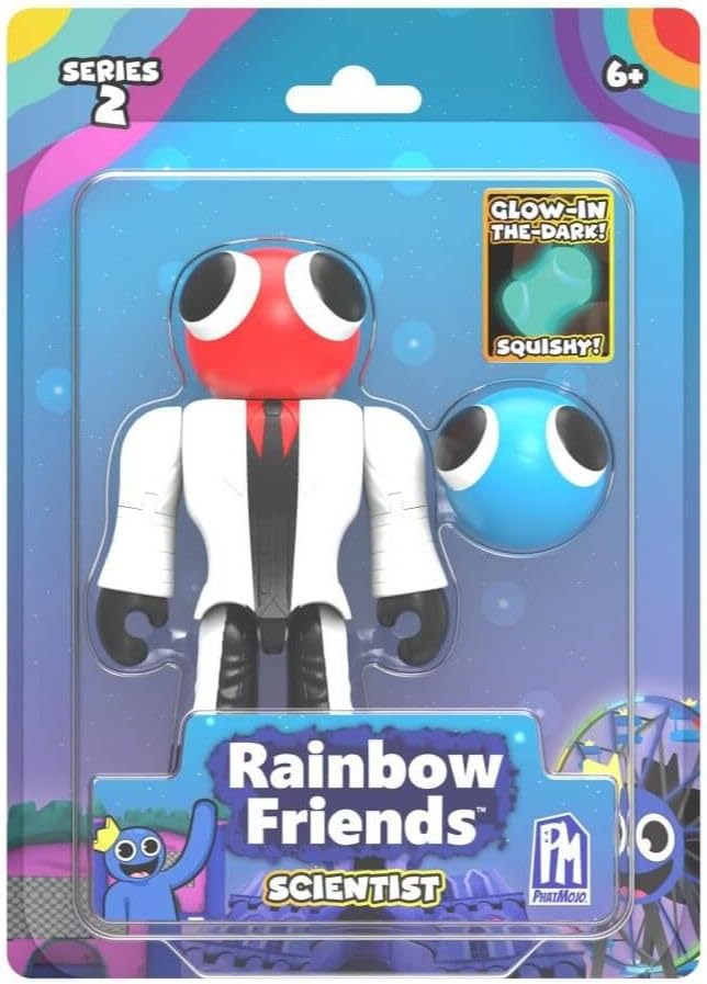 Rainbow Friends - Scientist 5'' Action Figure - Series 2, Figures ...