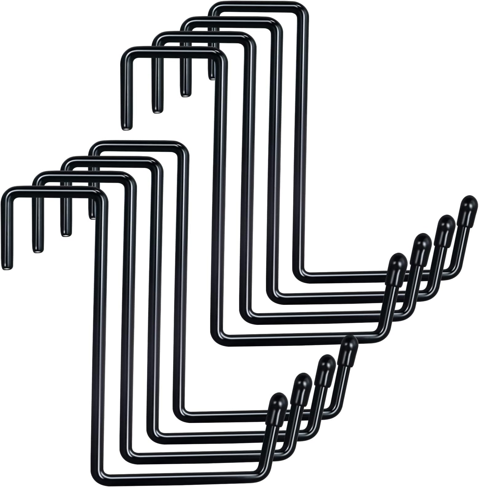 Vorakt Premium and Heavy Duty Garage Hooks, 12-Pack Wall Hook with Anti ...