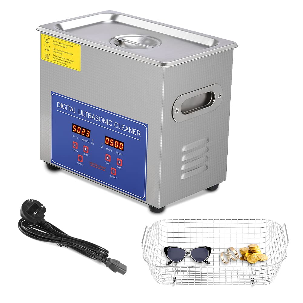 Buy Cocoarm3L Digital Ultrasonic Cleaner Stainless Steel Ultrasonic ...