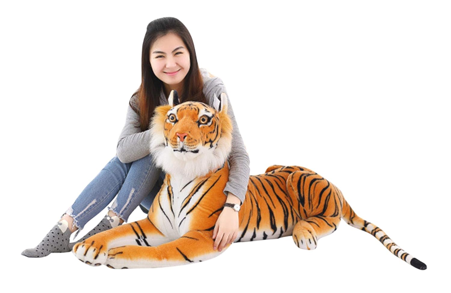 Buy Tickles Tiger Soft Stuffed Plush Animal Toy for Kids Birthday Gift ...