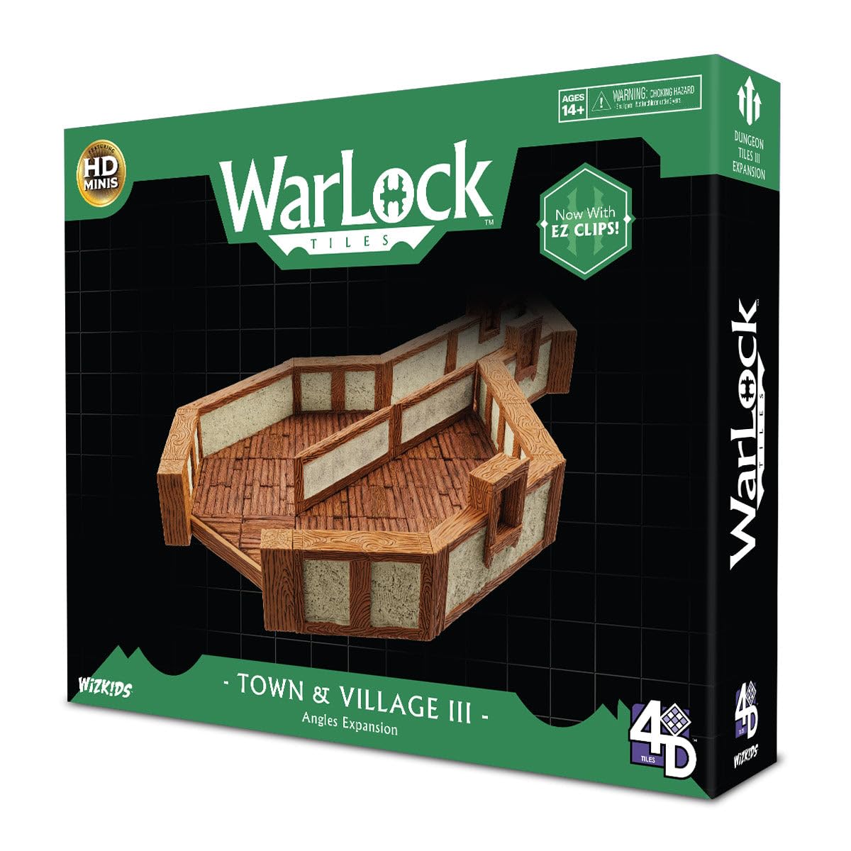 Wizkids Terrain Set WizKids Warlock Tiles Base Set - Town & Village ...