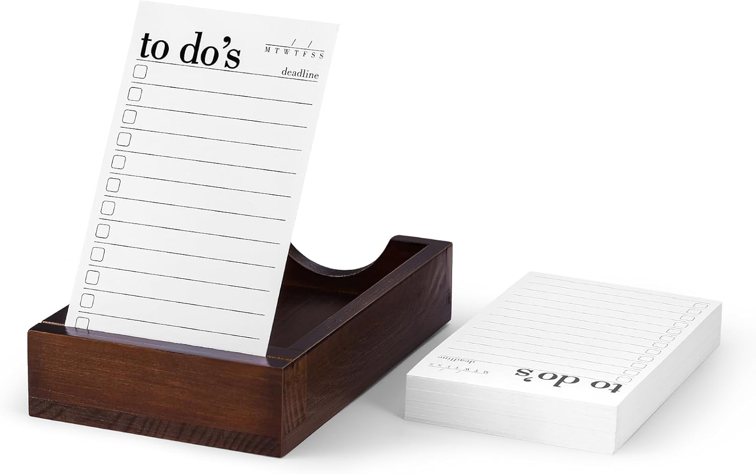 Amazon.com : Daily To Do List Planner - 50 ToDo Checklist Cards 3x5 ...