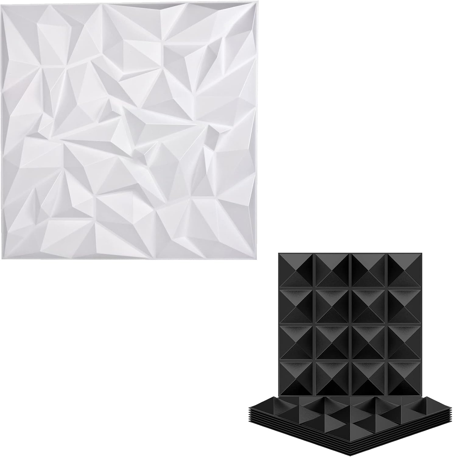 Amazon.com: TroyStudio Acoustic Sound Diffuser Panels - 19.7 X 19.7 X 1 ...