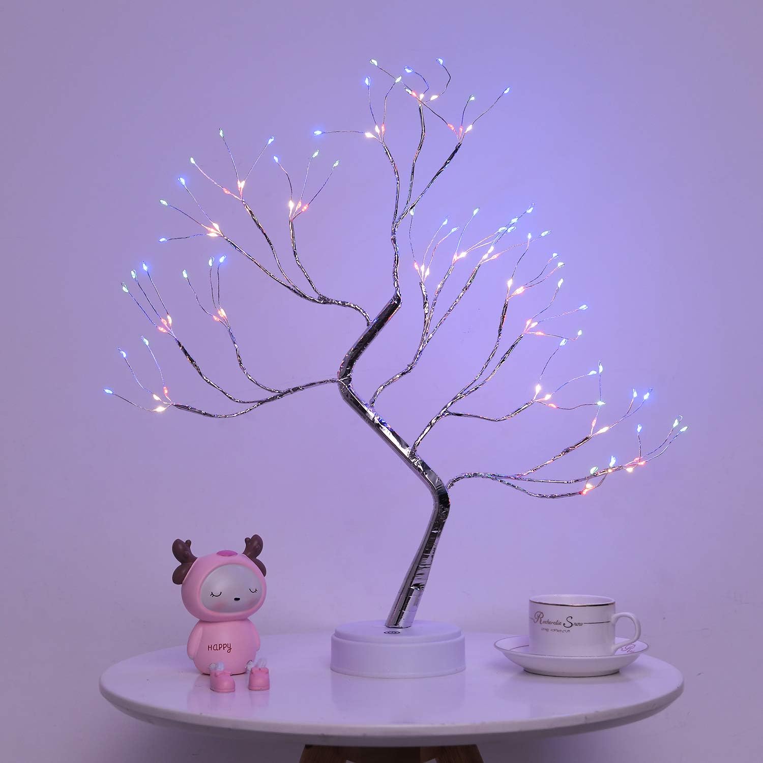 Buy Noahfun Firefly Bonsai Tree Light - Artificial Fairy Light Spirit ...