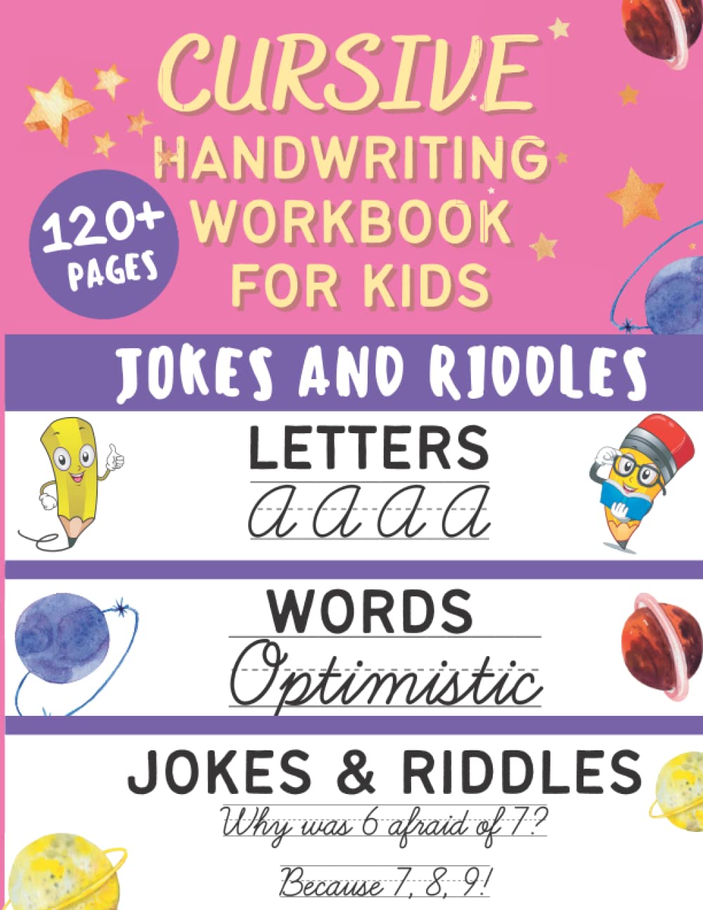 Amazon.com: Cursive Handwriting Workbook for Kids Jokes and Riddles ...