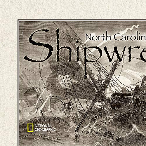 National Geographic Shipwrecks of the Outer Banks Wall Map (28 - Want ...