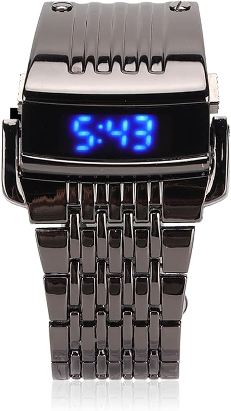 Cyrank LED Digital Watch, Wrist Watch Men Retro Fashion Minimalist ...
