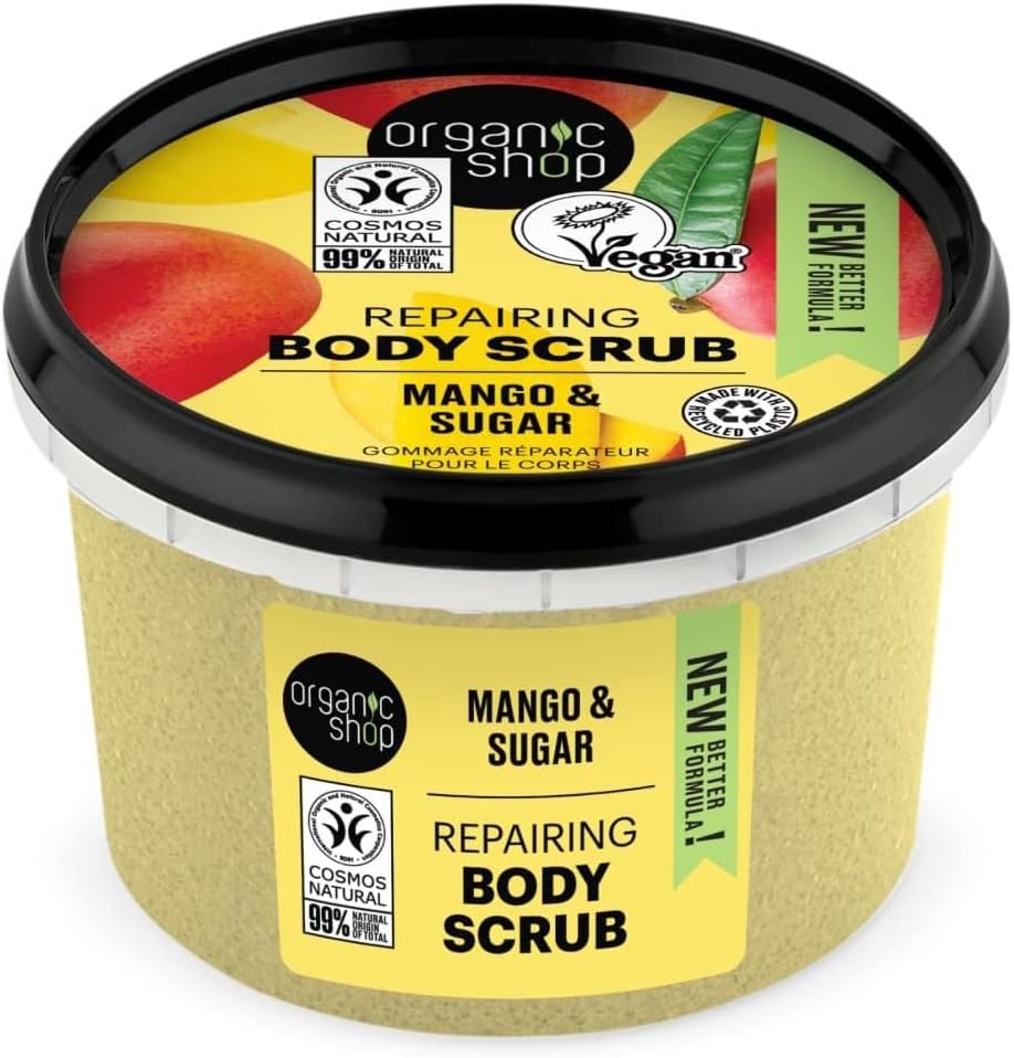 Amazon.com : California Mango Exfoliating Scrub, 8.5oz : Body Scrubs ...