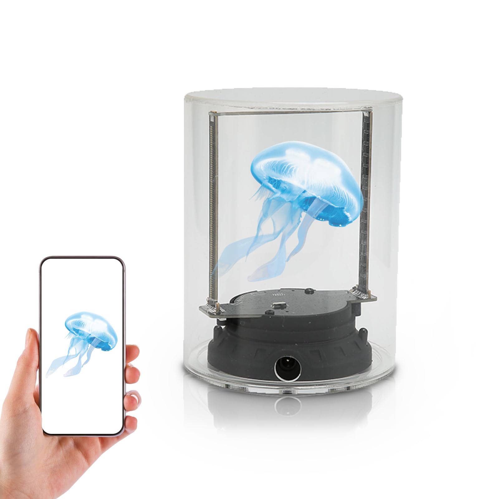 Amazon.com: 3D Hologram Fan, 3.9inch 3D Hologram Projector Advertising ...