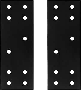 Amazon.com: eoere 2 PCS 16" x 6" Heavy Duty Flat Straight Splice Plate ...