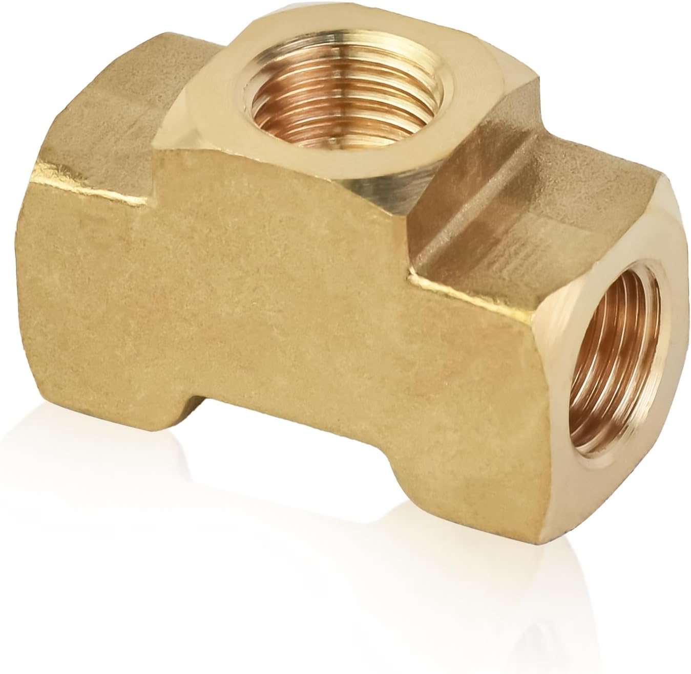 Amazon.com: MuRealy 3-Way Female Brake Line Tee Union Fitting ...