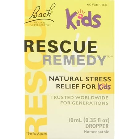 Amazon.com: Bach RESCUE REMEDY KIDS Dropper 10mL, Natural Stress Relief ...