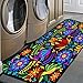 Amazon.com: GISPOG Floral Mexican Embroidery Birds Kitchen Rugs Indoor ...