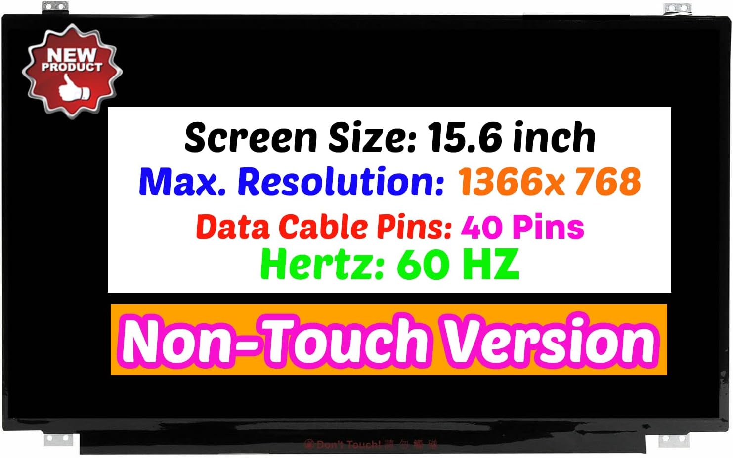 Amazon.com: BTSELSS 15.6" Non-Touch Screen Replacement for HP TPN-W108 ...