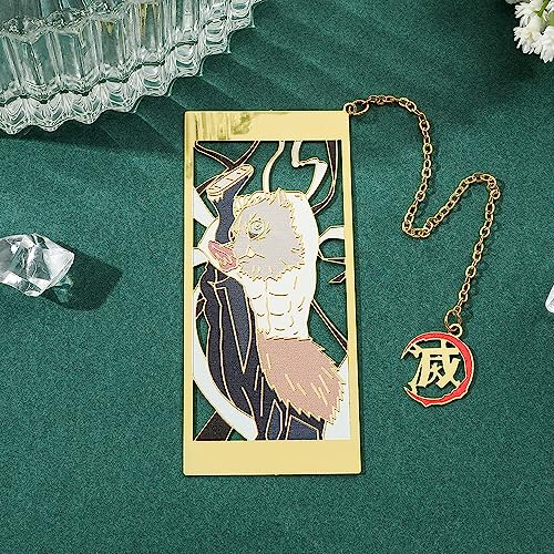 Snapklik.com : Demon Metal Bookmark Slayer Anime Kawaii Kamado Tanjirou ...