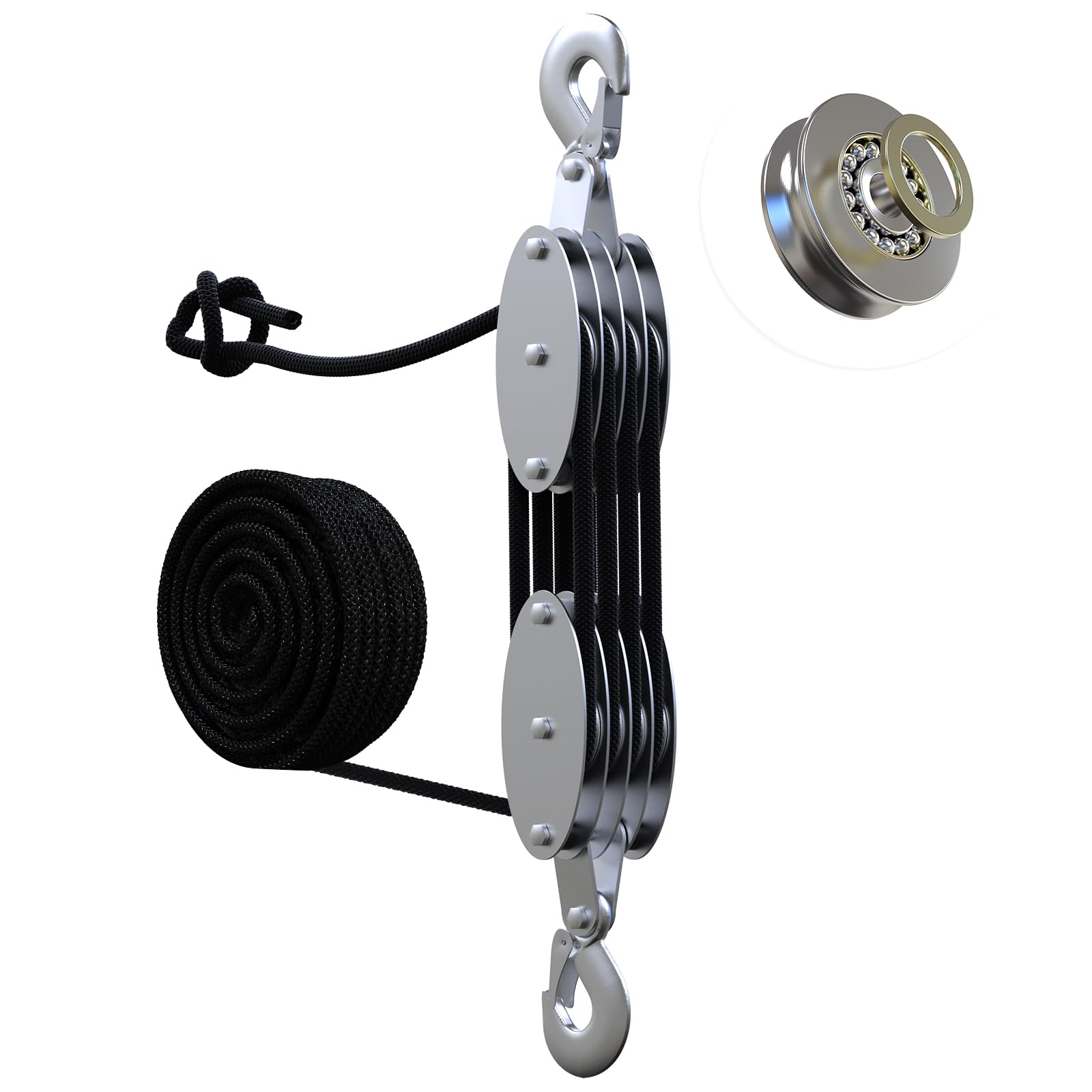 Rope Hoist Pulley System Rope Hoist Authentic Pulley System YATOINTO