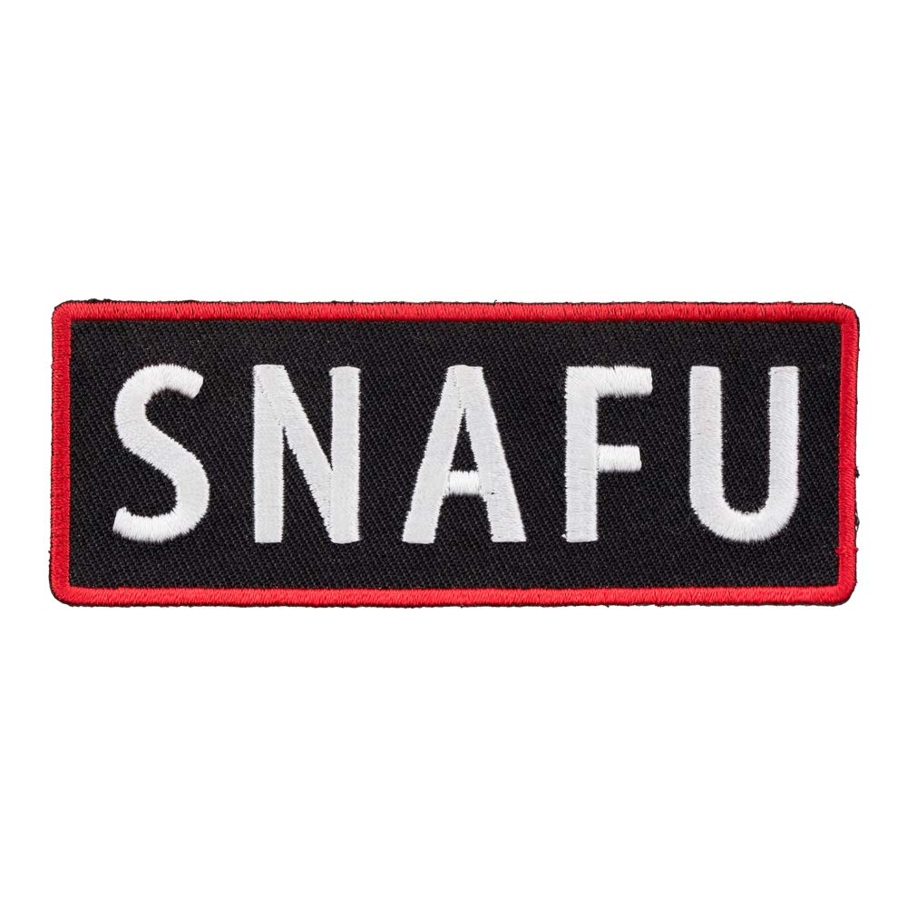 Amazon.com: Snafu Situation Normal All Fucked Up Patch, Funny Patches ...