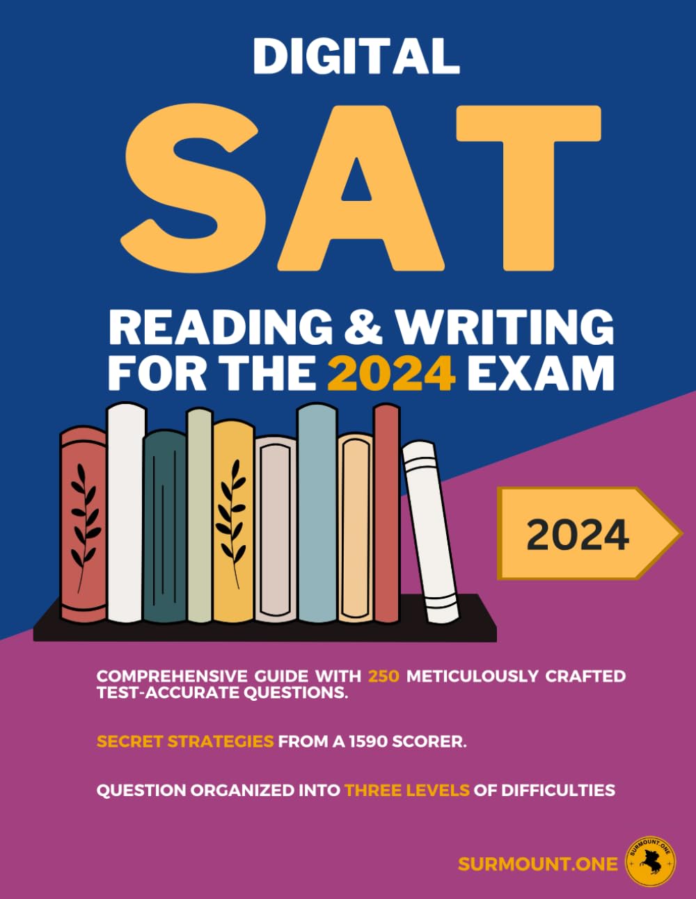 Digital SAT Reading and Writing Prep Book 2024: Heo, Min, Santos ...