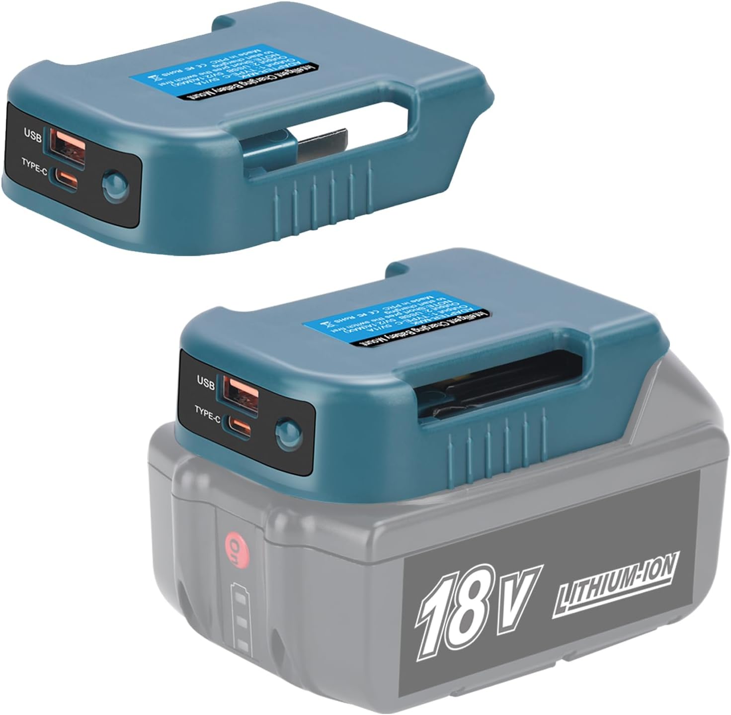 KUNLUN 18V Batterie Adaptateur Convertisseur pour Bosch PBA 18V Système ...