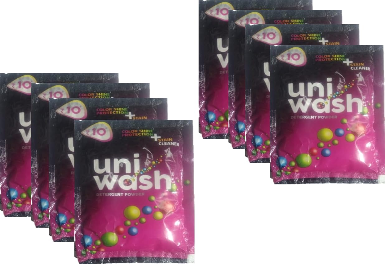 UniWash Detergent powder 80 gm (PACK OF 8 )...HUMARABAZAR : Amazon.in ...