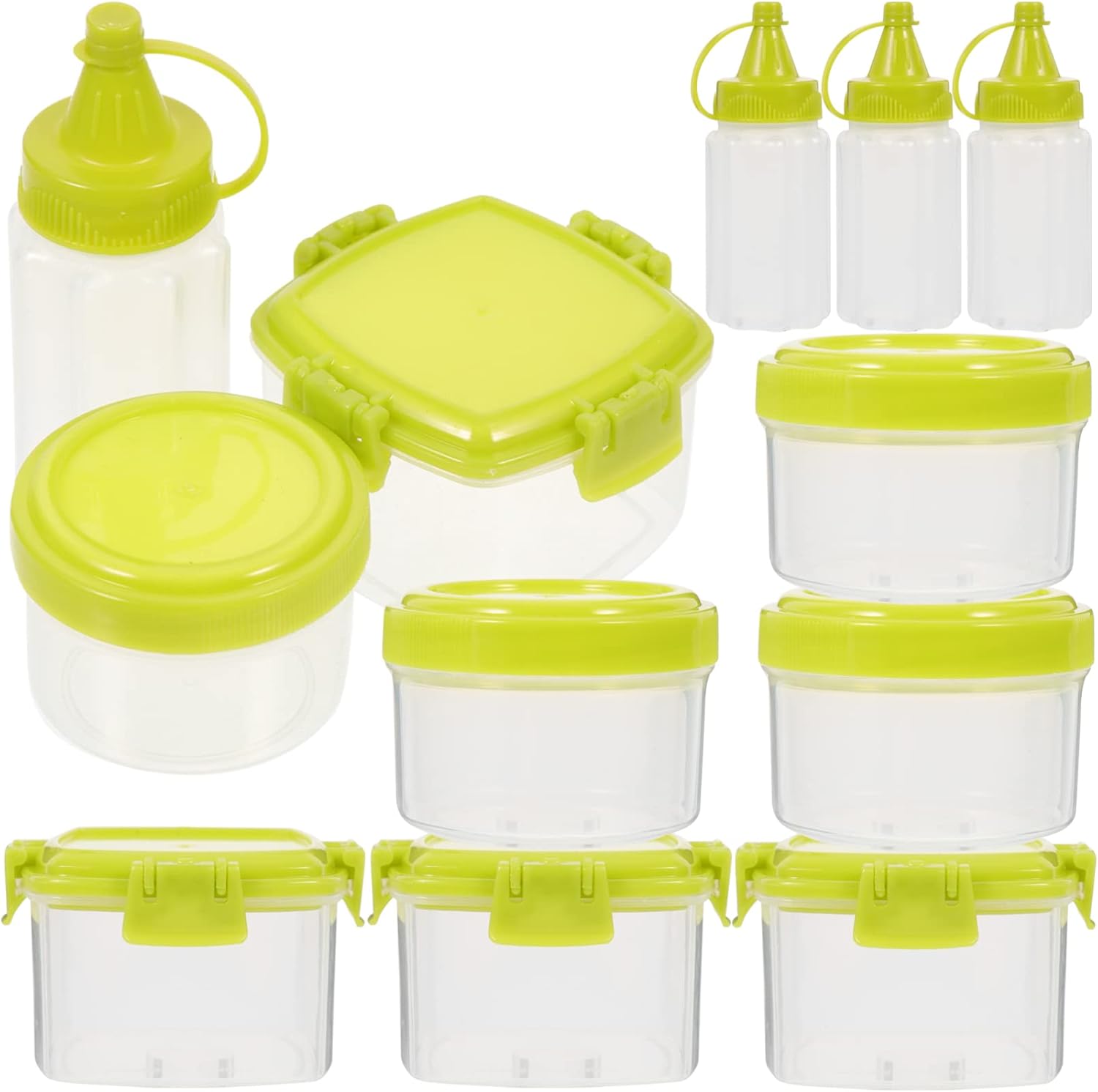 Amazon.com: Luxshiny 1 Set Sauce Bottle Pickles Salad Pp : Home & Kitchen