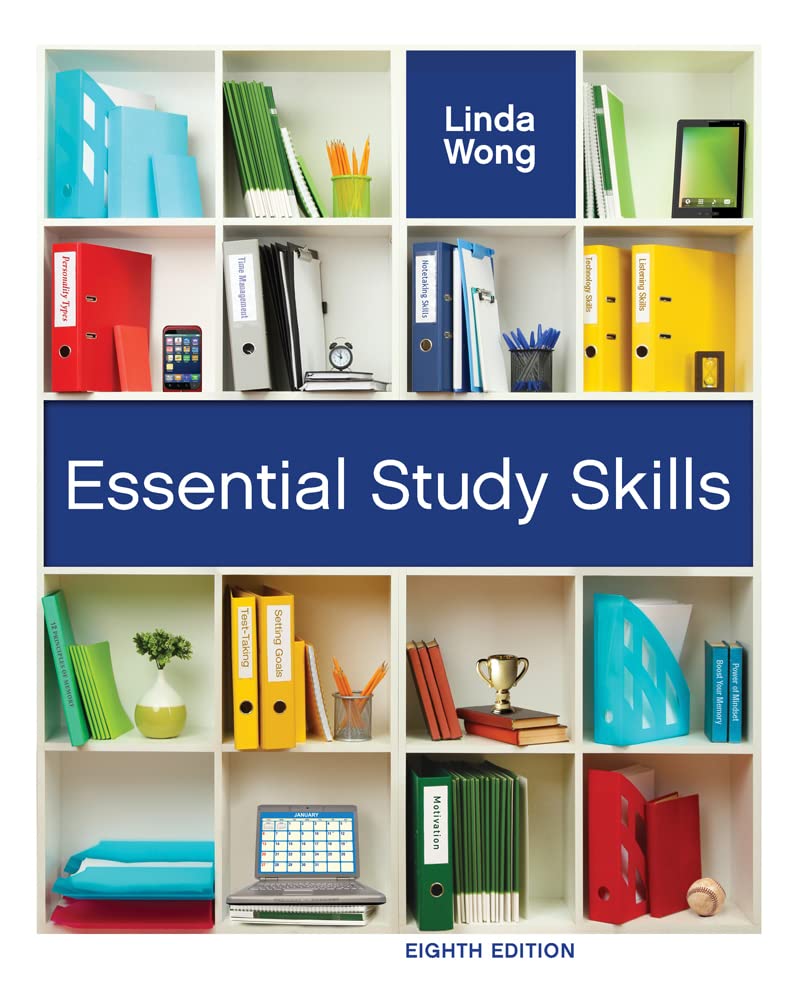 Essential Study Skills: Wong, Linda: 9781285430096: Amazon.com: Books