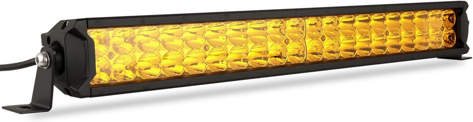 Amazon.com: BIGLION.X 22 Inch Amber LED Light Bar 200W Spot Flood Combo ...